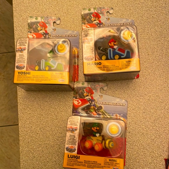 Nintendo | Accessories | Super Mario Racing Figures | Poshmark